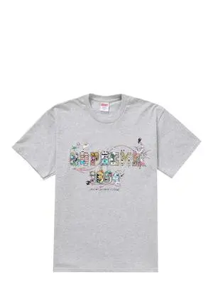 Supreme Varsity Tee Shirt - Ash Grey