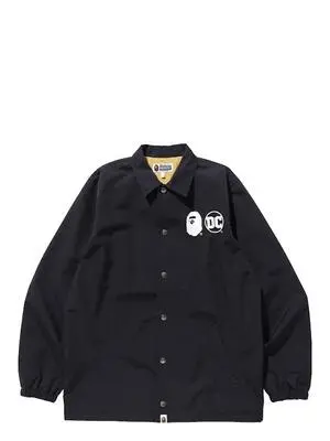 A BATHING APE X Dc Batman Coach Jacket - Black