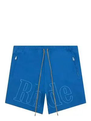 Rhude Tonal Logo Short - Electric Blue