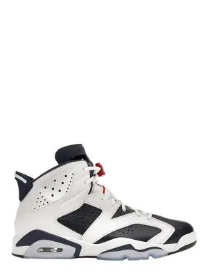 JORDAN 6 Retro Olympic - White/varsity Red/midnight Navy Blue