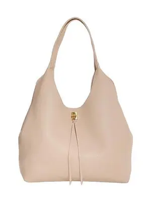 Rebecca Minkoff Darren Signature Shoulder Bag - Stone