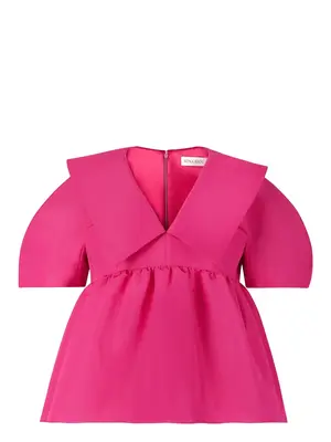 Nina Ricci Taffeta Top - Pink