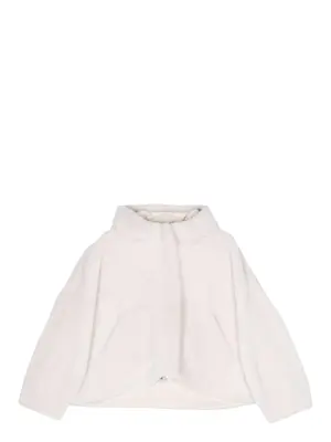 BLANCHA Reversible Shearling Coat - White