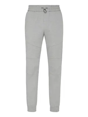 Philipp Plein Toggle-fastening Track Pants - Grey