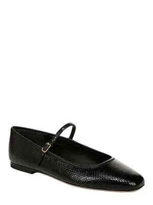 Veronica Beard Veronica Beard Ellie Mary Jane Flat Black