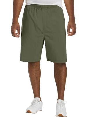 REEBOK Big & Tall Performance Ripstop Cargo Shorts - Olive