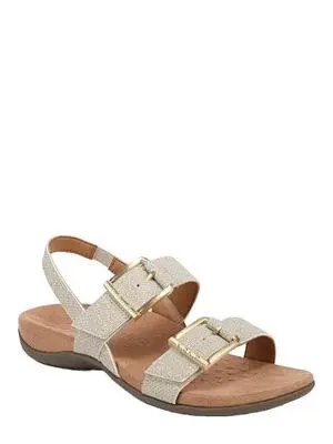 Vionic Reese Slingback Sandal - Oatmeal