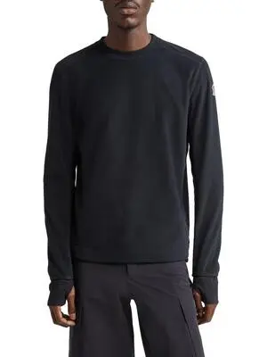 Moncler Fleece Sweatshirt - Black