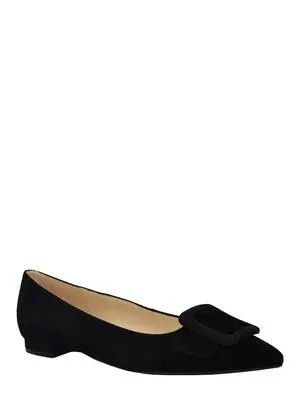 Nine West Nine West Jesike Pointed Toe Flat Black 2