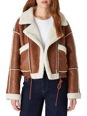 Blanknyc Faux Shearling Jacket - Steady Habit