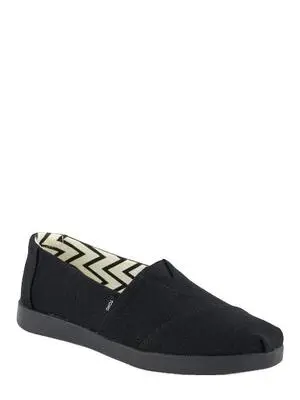 Toms Alpargata Plus Slip-on - Black/ Black