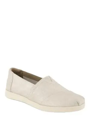 Toms TOMS Alpargata Plus Slip-On Light Silver