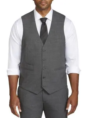 SYNRGY BY DXL Performance Suit Vest - Grey