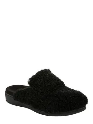 Vionic Gemma Ii Mule - Black Shearling