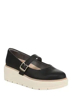 Dr. Scholl'S Mary Jane Platform Loafer Black Multi