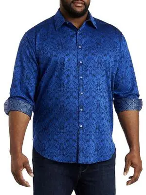 Robert Graham Highland Sport Shirt - Navy