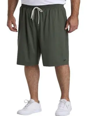 REEBOK Big And Tall Performance Shorts - Grit Green