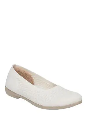 LIFESTRIDE BZees Khloe Knit Ballet Flat Sugar