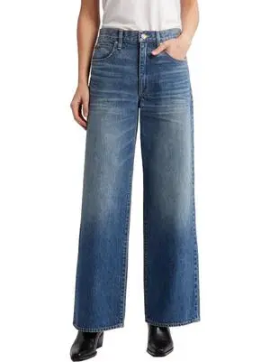 SLVRLAKE Selena High-waist Wide-leg Jeans - Six Rivers