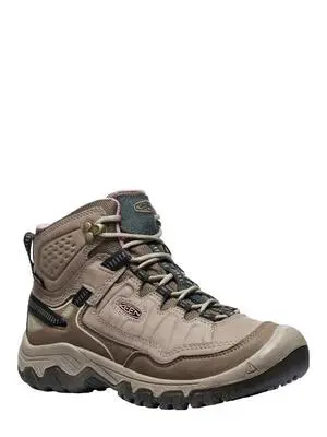 Keen Targhee Iv Waterproof Mid Hiking Shoe - Brindle/nostalgia Ro