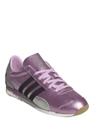 Adidas Country Low Top Sneaker - Bliss Lilac/silver Met/black
