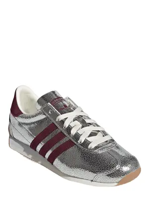 Adidas Adidas Country Low Top Sneaker Silver Met./maroon/off White