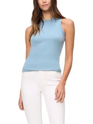 THE STANDARD STITCH Rib Tank - Sky Blue