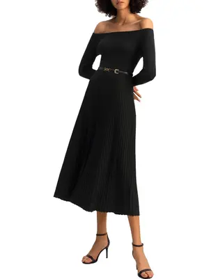 Lilysilk The Vivi Knit Dress - Black