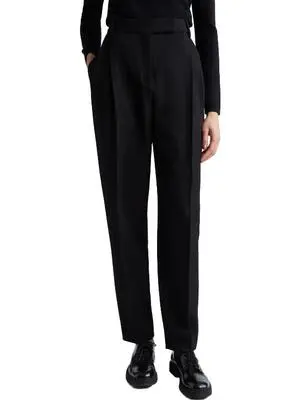 Partow Bacall Virgin Wool Pants - Black