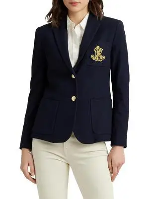 RALPH LAUREN Lauren Ralph Lauren Bullion Jacquard Blazer