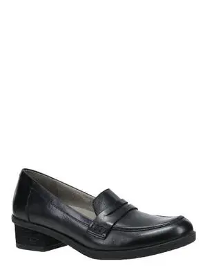 Dansko Danica Waterproof Penny Loafer Pump - Black