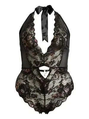 COQUETTE Lace Teddy - Black