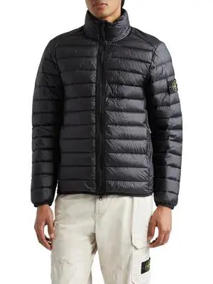 Stone Island Quilted Nylon Down Puffer Jacket - Black