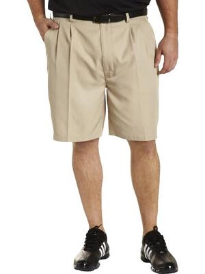 REEBOK Golf Performance Pleated Shorts - Black