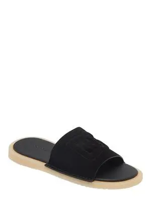 Dolce & Gabbana Dolce&Gabbana Crosta Slide Sandal Black