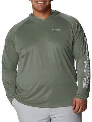 Columbia Columbia Big & Tall Terminal Tackle Hoodie Cypress Cool Grey