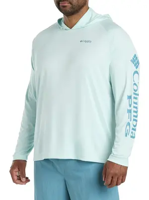 Columbia Columbia Big & Tall Terminal Tackle Hoodie Icy Morin Canyon Blu