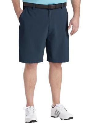 REEBOK Golf Performance Flat-front Shorts - Navy