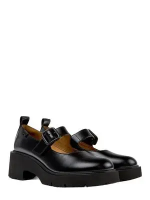 Camper Milah Leather Mary Jane - Black