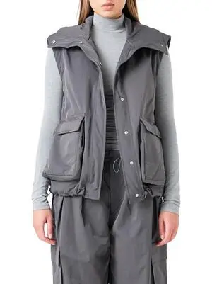 GREY LAB Boxy Vest - Grey