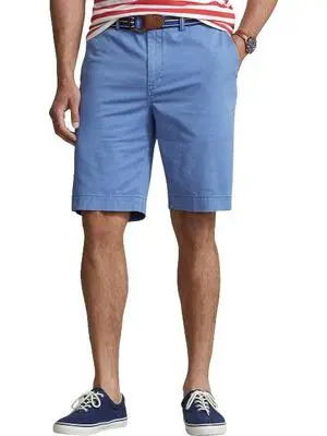 Polo Ralph Lauren Big & Tall Stretch Twill Shorts - Nimes Blue