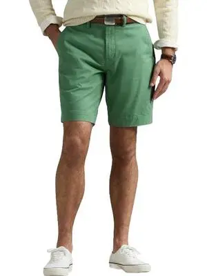 Polo Ralph Lauren Big & Tall Stretch Twill Shorts - Seafoam