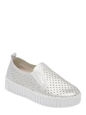 ILSE JACOBSEN Ilse Jacobsen Tulip Slip-on Sneakers Silver