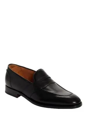 Ralph Lauren Purple Label Meegan Penny Loafer - Black