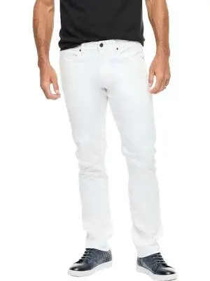 Robert Graham Kilmer 2 Straight Leg Jeans - White