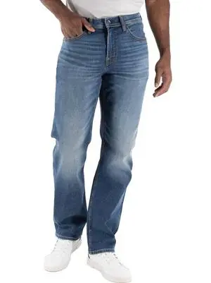 DEVIL-DOG DUNGAREES Relaxed Straight Leg Stretch Jeans - Bryson City