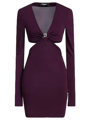 Dsquared2 Mini Bodycon Dress - Purple