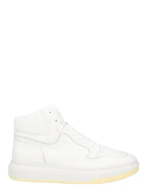 MAISON MARGIELA Leather High-top Sneakers - White