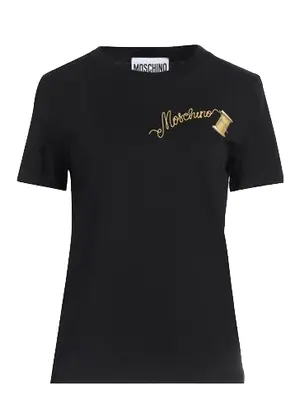 Moschino T-shirt Size Organic Cotton - Black