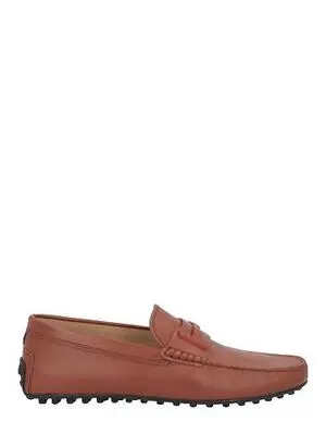 TOD'S TOD'S Leather Driving Shoes Tan